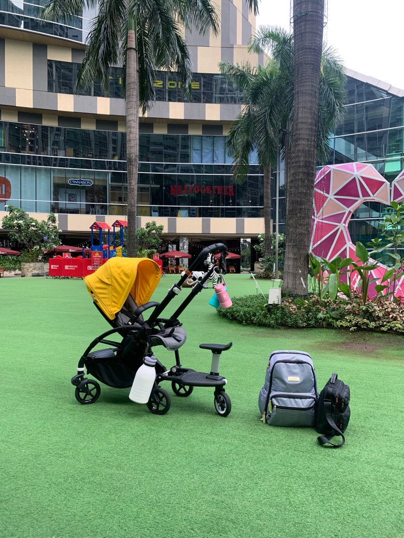 Bugaboo Bee 6 COMPLETE newborn to toddler reversible baby city stroller ...