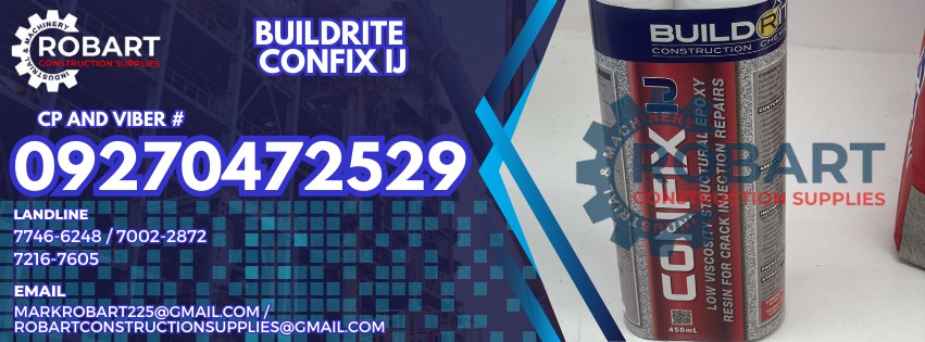 Buildrite Confix IJ - Low Viscosity Structural Epoxy, Commercial & Industrial, Construction ...