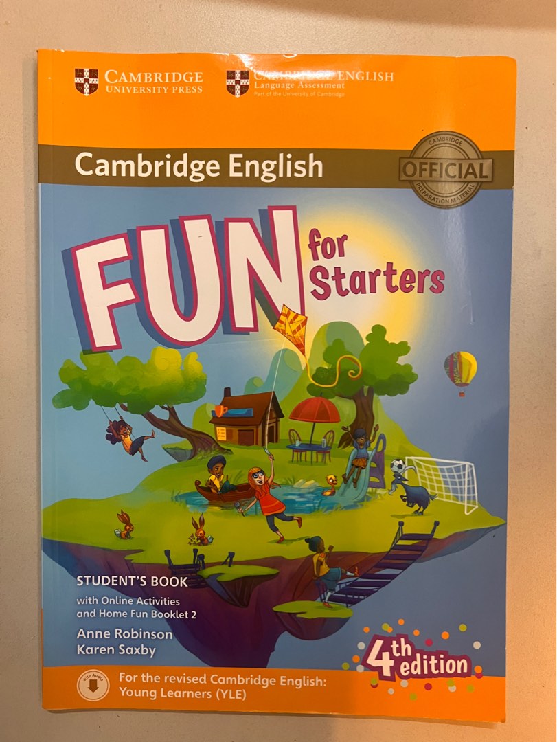 Cambridge Fun for Starters official student book, 興趣及遊戲, 書本 & 文具, 教科書 ...