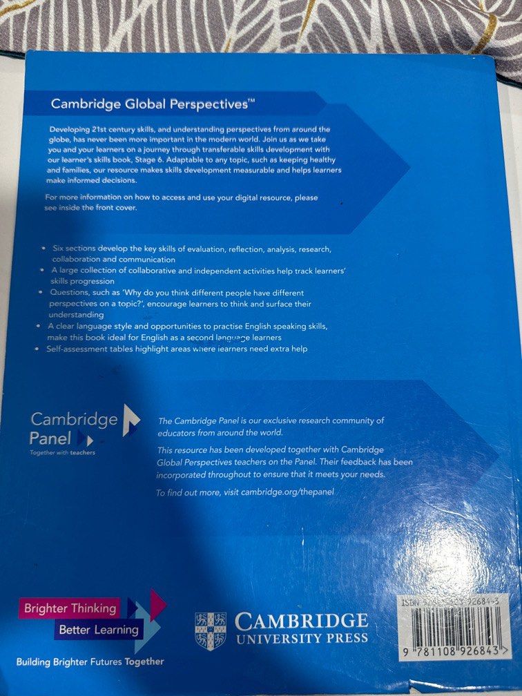 Cambridge Primary Global Perspective 6, Hobbies & Toys, Books ...