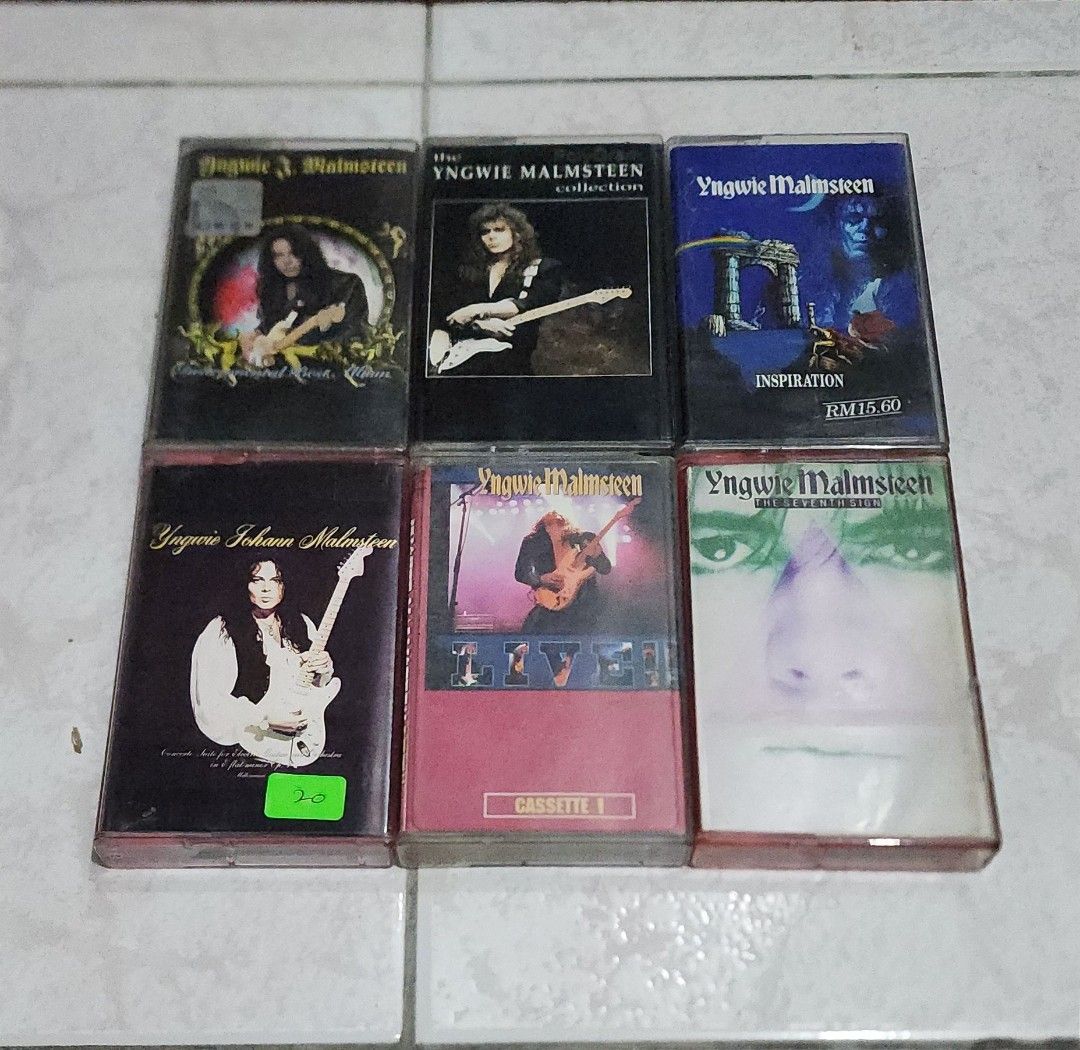 [Cassette] Kaset Yngwie Malmsteen, Hobbies & Toys, Music & Media, CDs & DVDs on Carousell