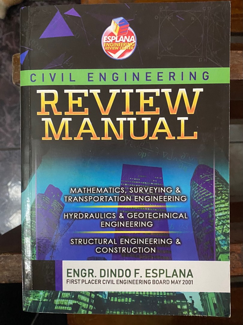 Civil Engineering Review Manual, Hobbies & Toys, Books & Magazines ...