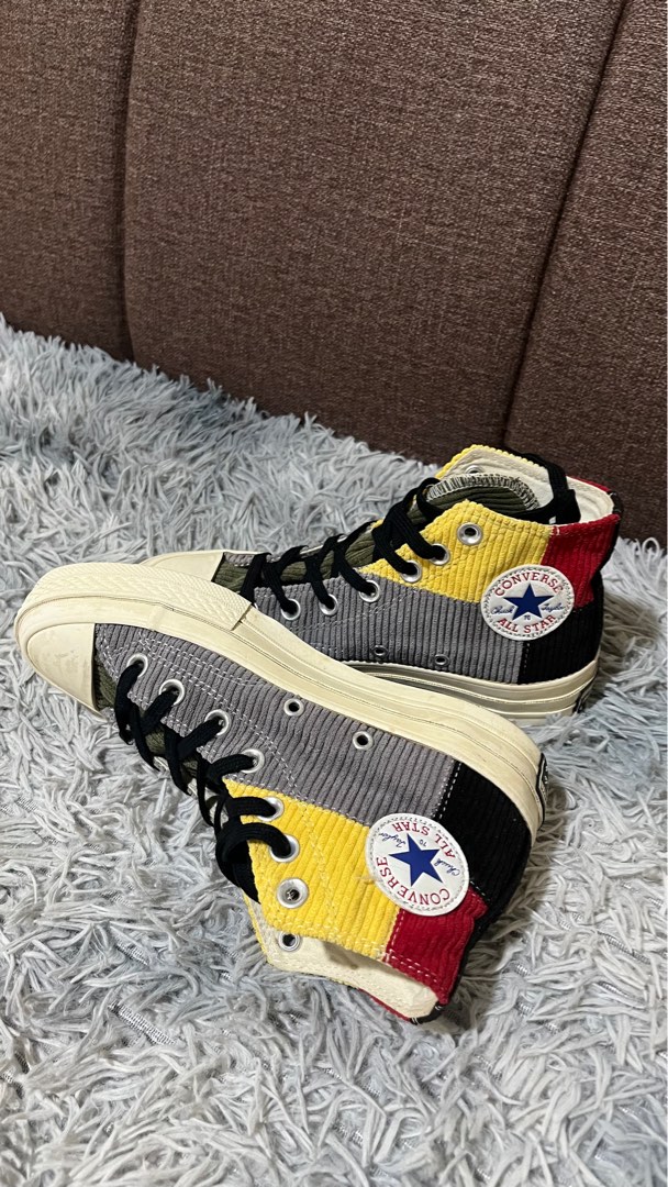 Converse Offspring x Chuck 70 Olive Corduroy, Women's Fashion, Footwear ...