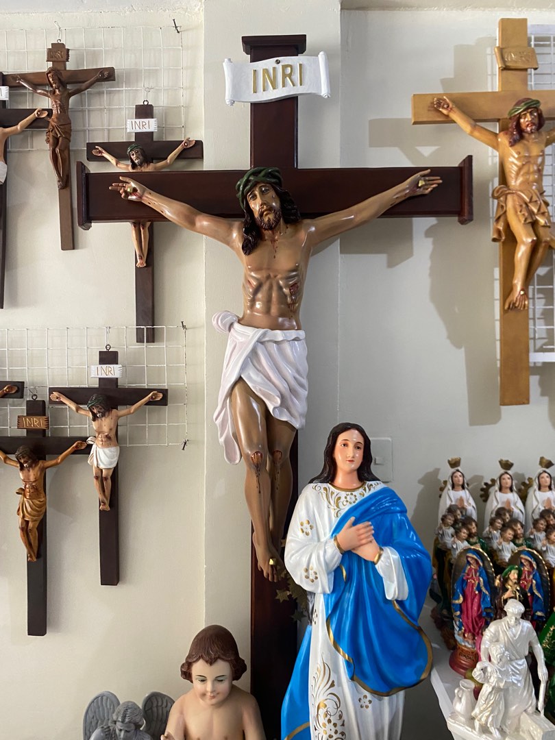 Crucifix Life Sized, Furniture & Home Living, Home Decor, Other Home ...