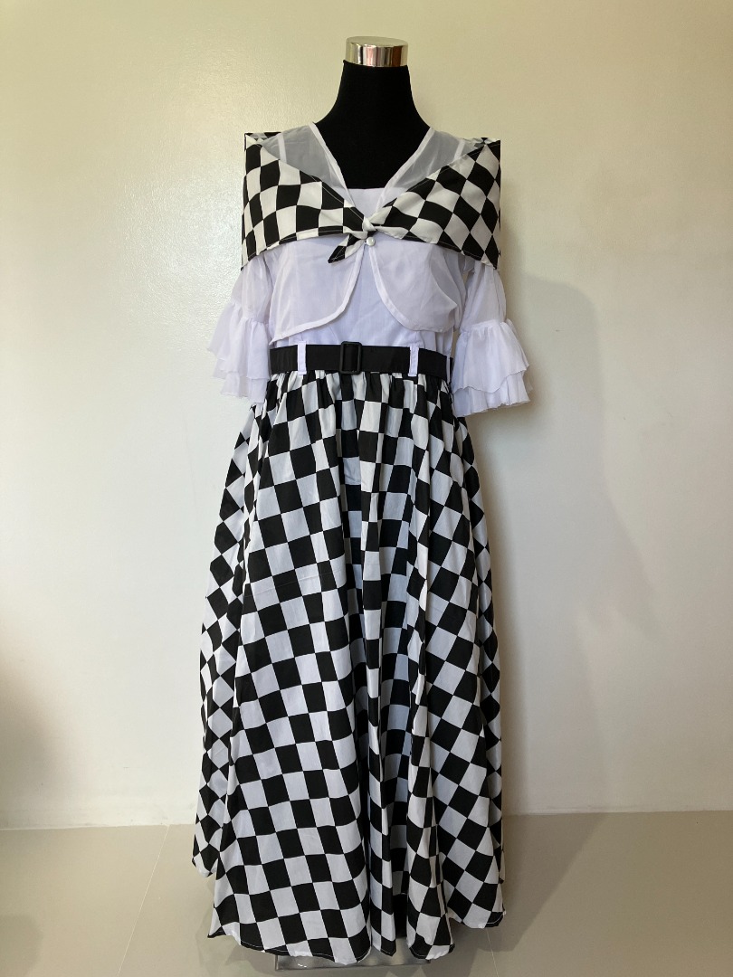 Custom Modernized Baro't Saya in Black and White [Pre-loved], Women's ...