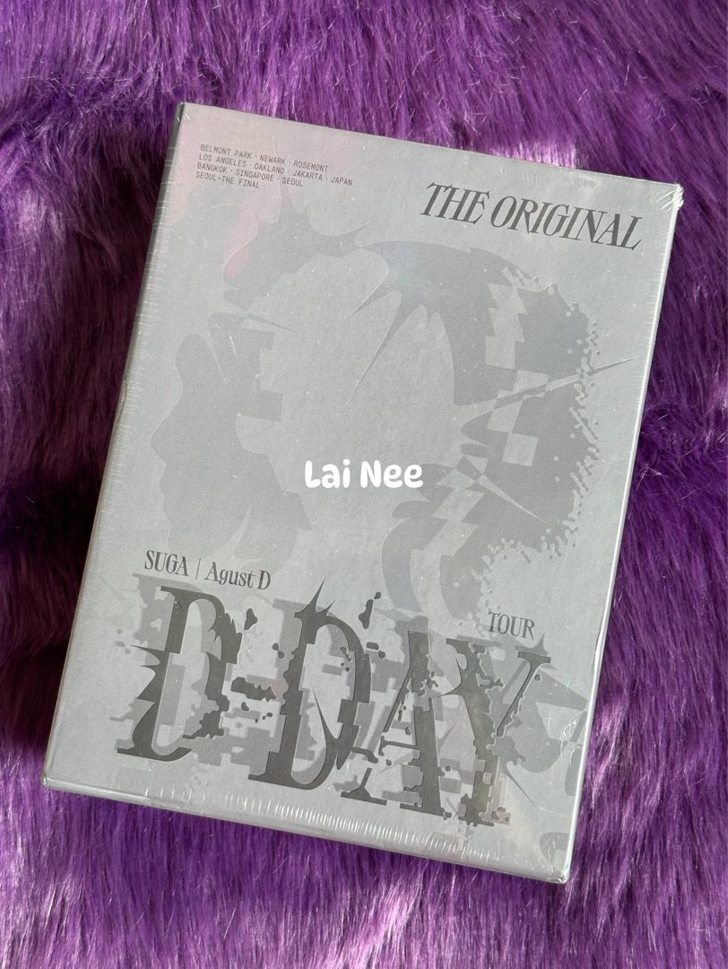 OFFICIAL DDay Tour Album (Agust D) from Weverse, Hobbies & Toys ...