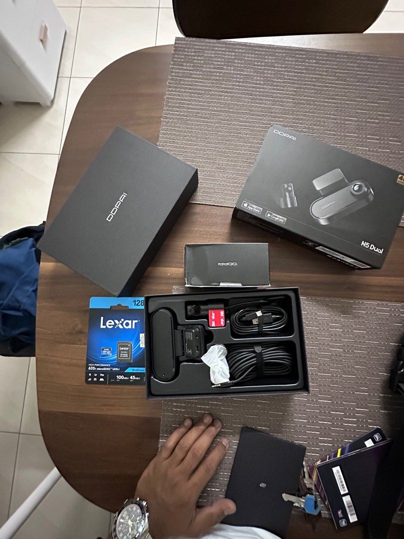 DDPAI Dashcam with Memory card, Auto Accessories on Carousell