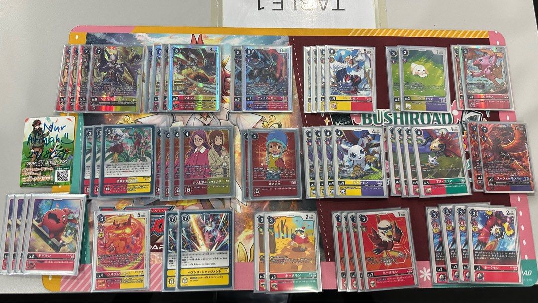 Digimon Card Game - Valkyrimon ACE Bird Jogress Deck, Hobbies & Toys, Toys & Games on Carousell
