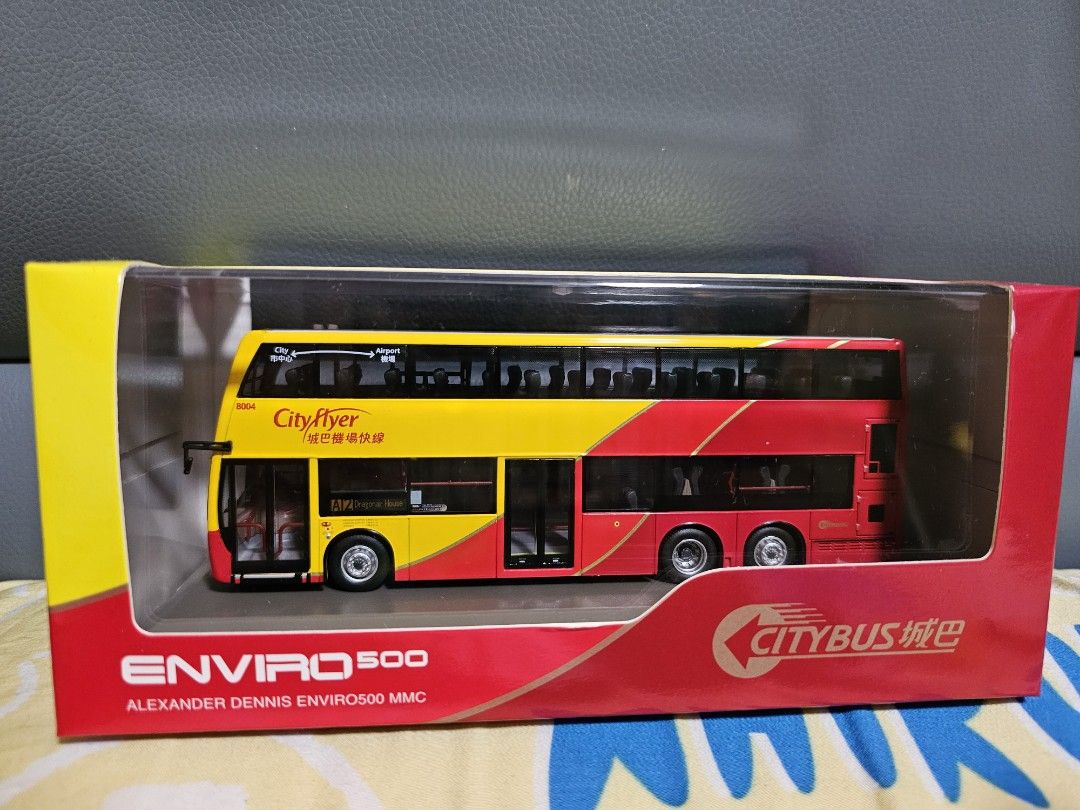 城巴機場快線Enviro500 MMC巴士模型 Citybus Cityflyer bus model 路線: A12, 興趣及遊戲, 收藏品 ...