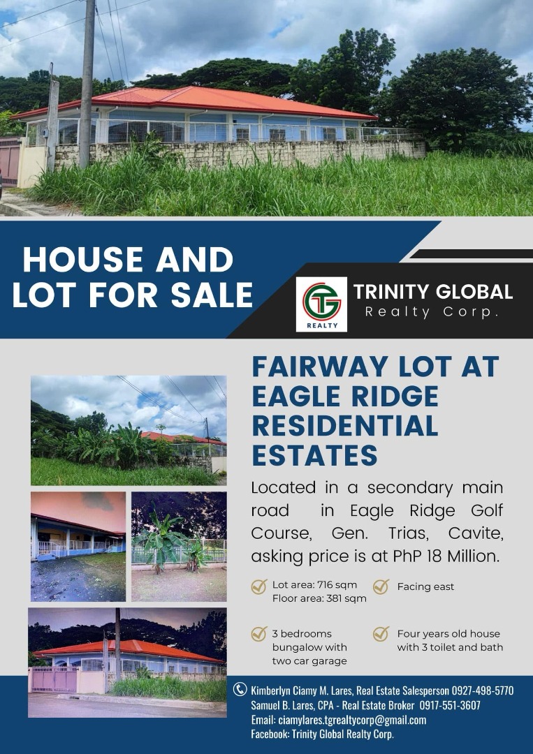 Fairway Lot at Eagle Ridge Residential Estates, Property, For Sale ...