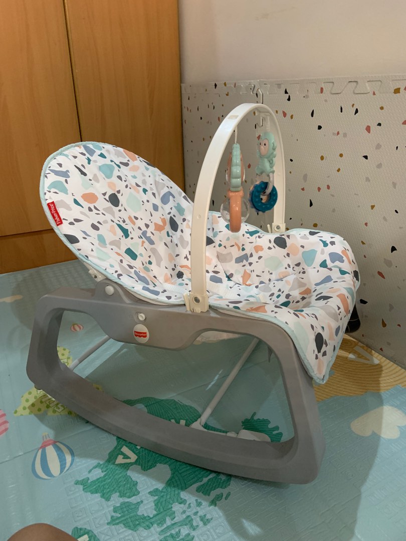 Fisher Price Infant to Toddler Rocker- Pacific Pebble, Babies & Kids, Baby Nursery & Kids ...