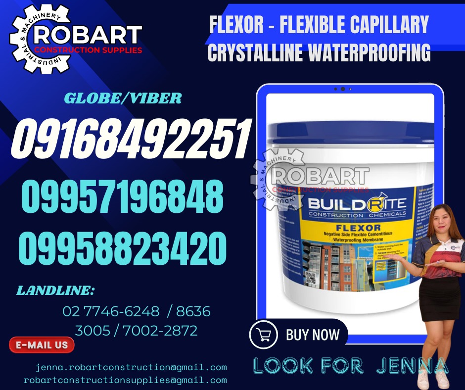 Flexor - Flexible Capillary Crystalline Waterproofing, Commercial ...