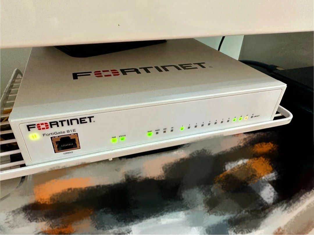 Fortigate 81E Fortinet firewall router 路由器 防火牆, 電腦＆科技, 商務用科技產品 - Carousell