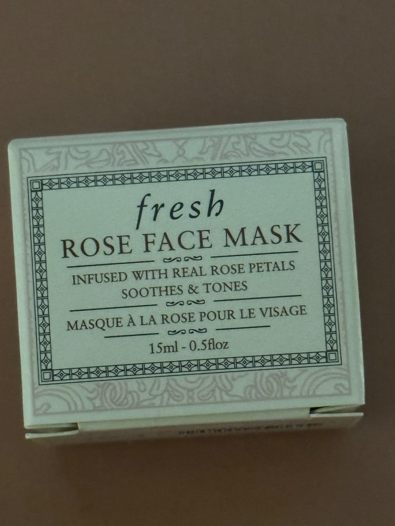 Fresh rose face mask, Beauty & Personal Care, Face, Face Care on Carousell