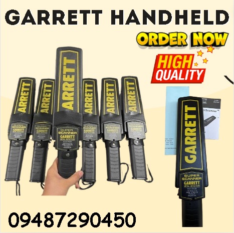 Garrett SuperScanner Hand Held Metal Detector| Integrated Security ...