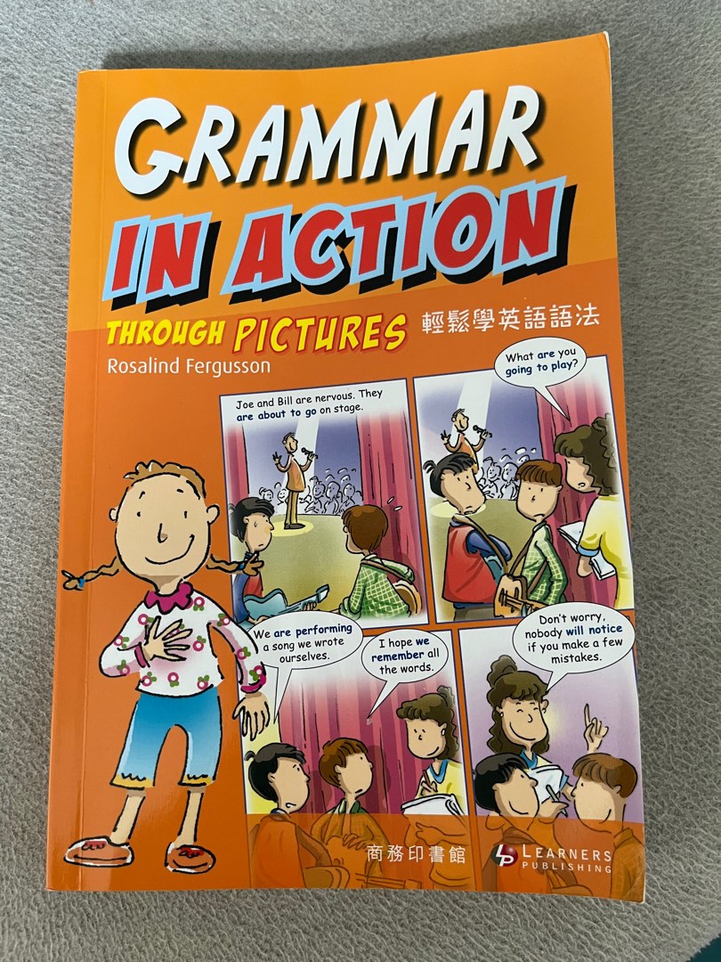 Grammar in Action through pictures, 興趣及遊戲, 書本 & 文具, 小朋友書 - Carousell