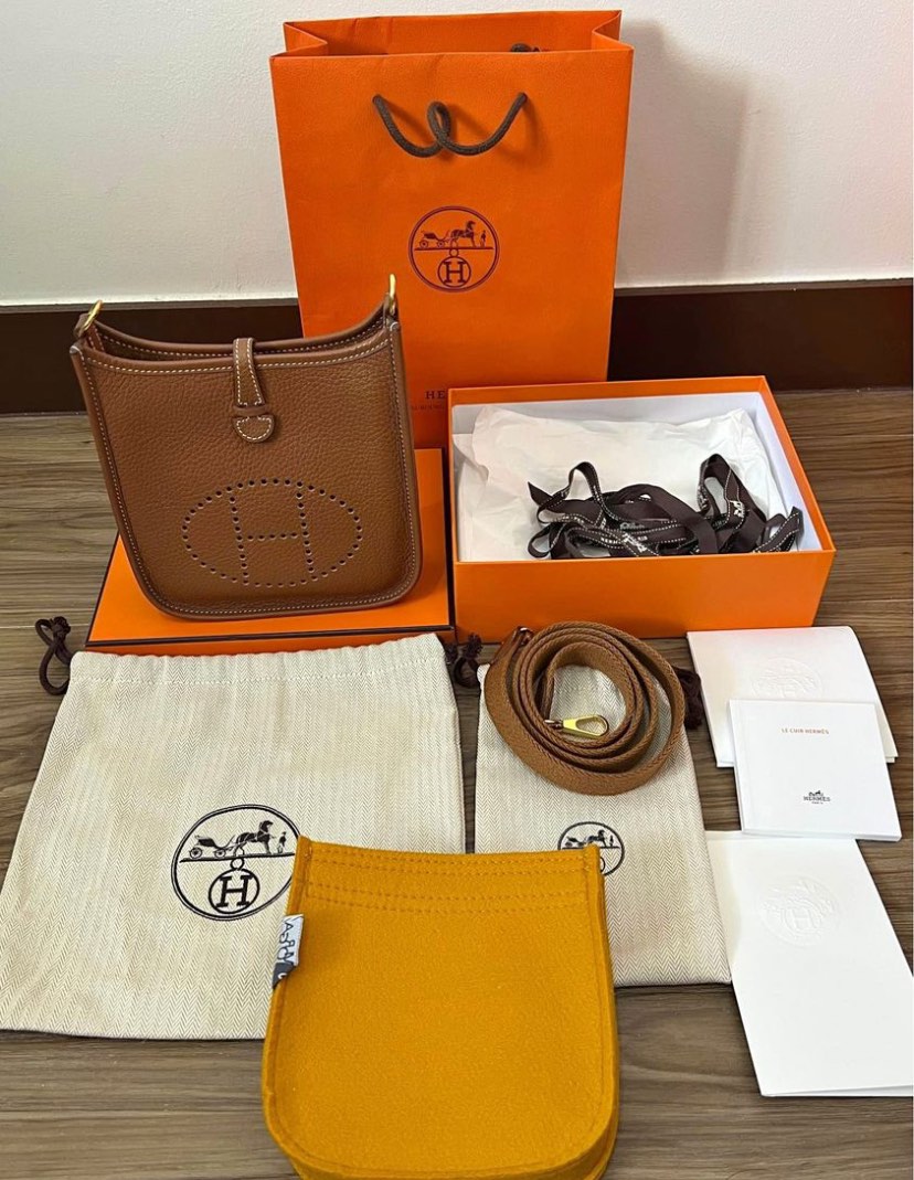 Hermes TPM, Luxury, Bags & Wallets on Carousell