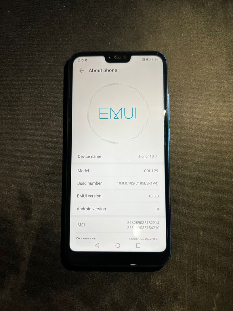 Honor 10 128GB Phantom Blue, Mobile Phones & Gadgets, Mobile Phones ...