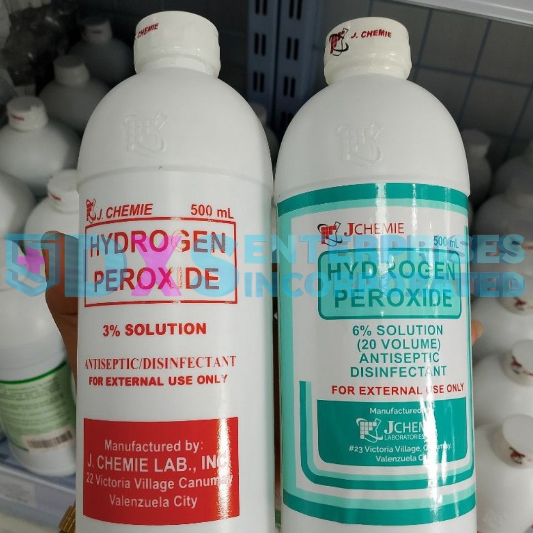 HYDROGEN PEROXIDE 3% AND 6% SOLUTION, Health & Nutrition, Medical ...