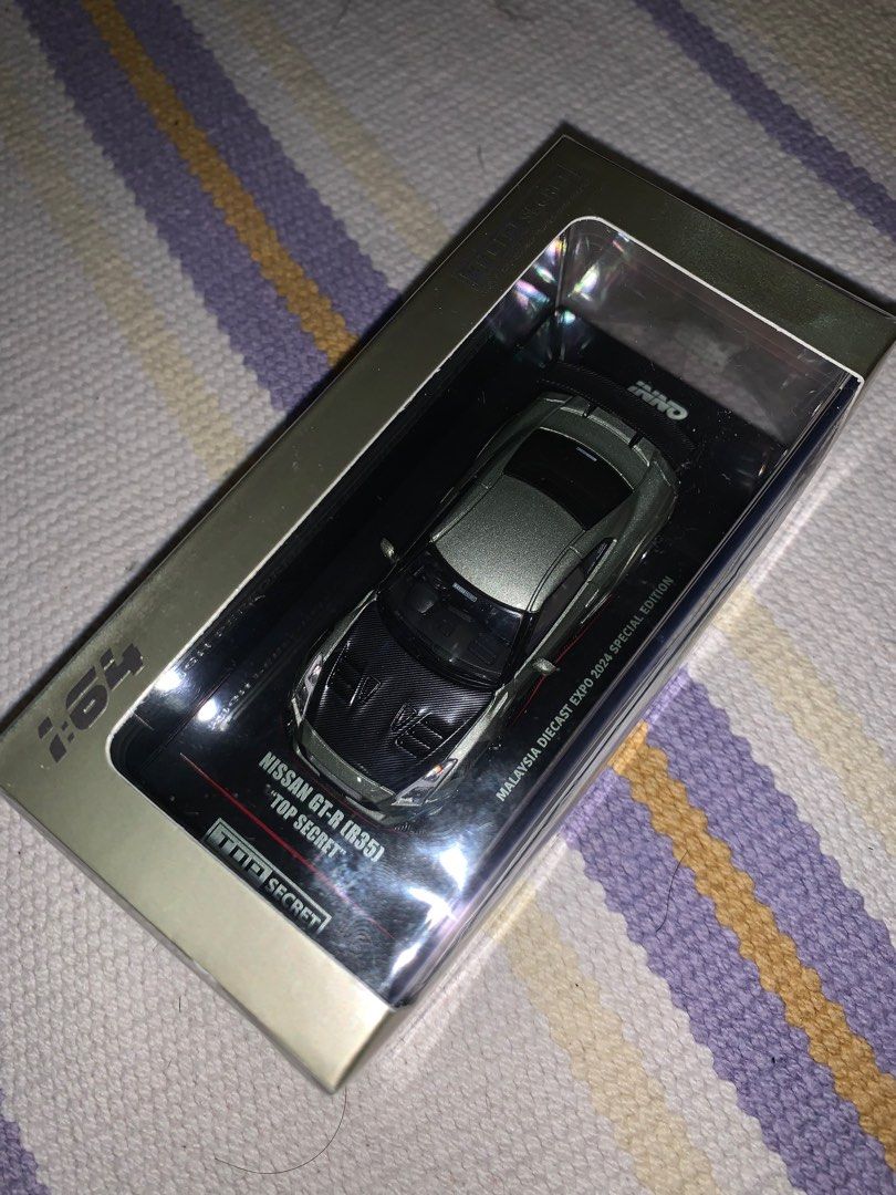 Inno64 Top Secret Nissan GTR (R35) Malaysia Diecast Expo 2024 Special ...