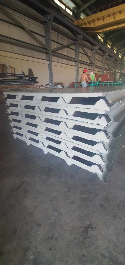 INSULATED SANDWICH ROOFING PANEL DOUBLE SKIN METAL & SINGLE SKIN ...