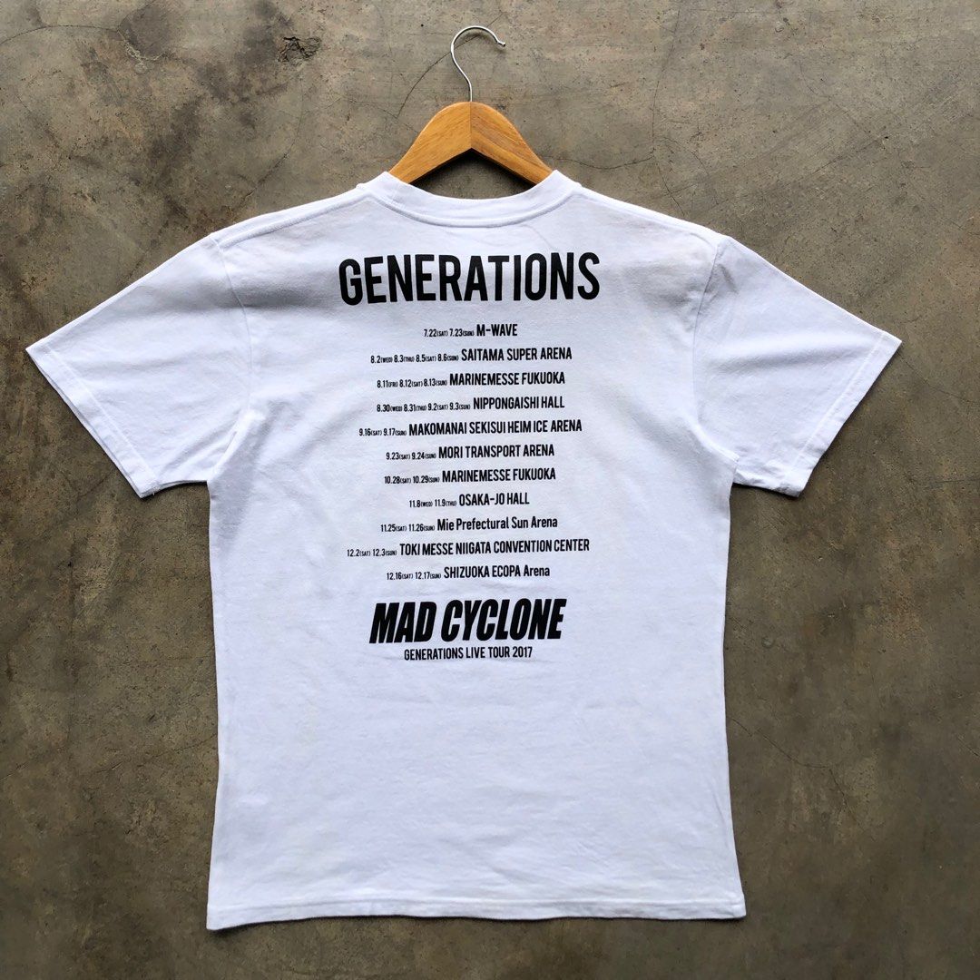 Japanese band mad cyclone generation live tour 2017 tshirt, Luxury ...