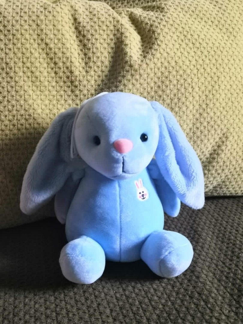 20cm Jellycat Pink and Blue Rabbit Stuffed Plush Toys, Hobbies & Toys ...