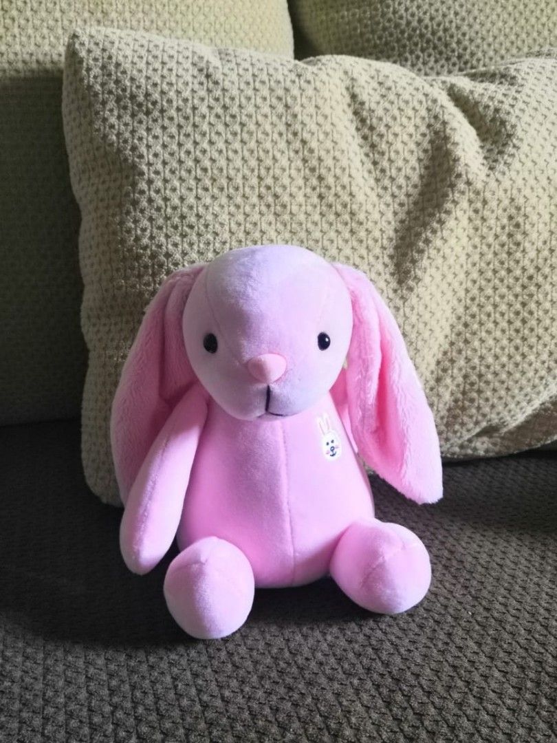 20cm Jellycat Pink and Blue Rabbit Stuffed Plush Toys, Hobbies & Toys ...
