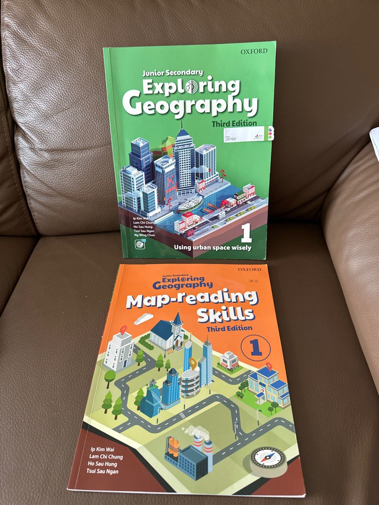 Junior Secondary Exploring Geography Book 1 & Map-reading skill Book 1 ...