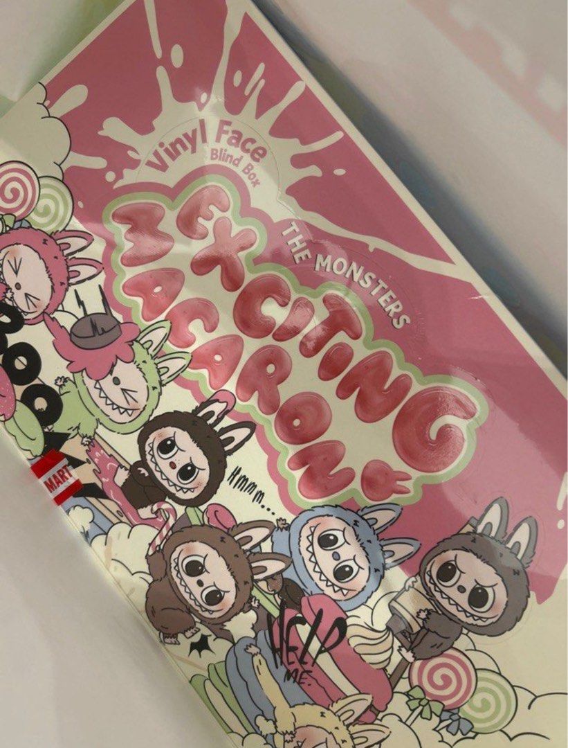 Labubu V1 Macaron - Soymilk / Sea Salt Coconut / Sesame Bean, Hobbies ...