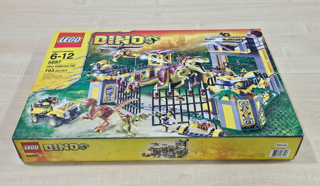 Lego Dino 5887 Dino Defense HQ, Hobbies & Toys, Toys & Games on Carousell