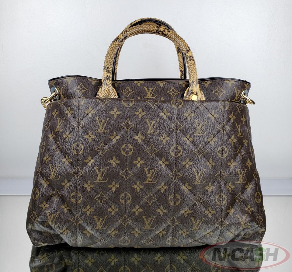 Louis Vuitton Ltd Ed. Etoile Monogram Canvas Exotique Tote GM Bag ...