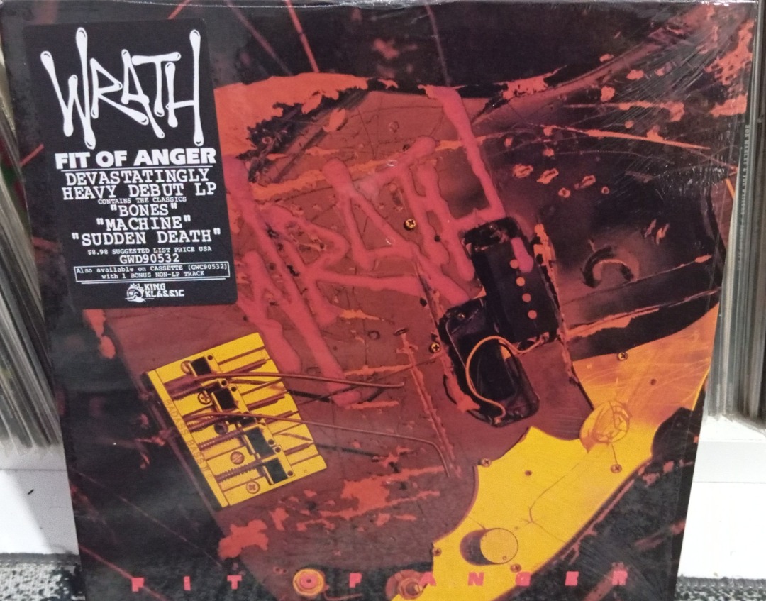 LP WRATH - FIT OF ANGER, Hobbies & Toys, Music & Media, Vinyls on Carousell