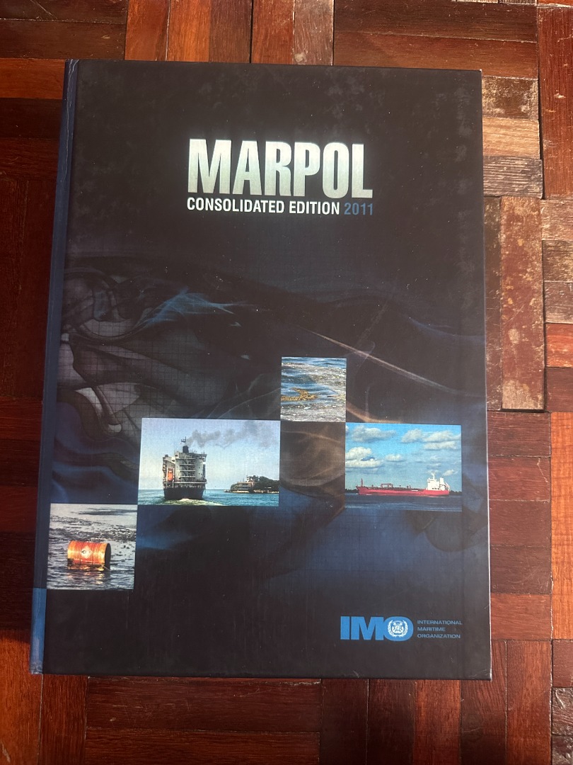 MARPOL CONSOLIDATED EDITION 2011 by IMO (Free Delivery), Hobbies & Toys ...
