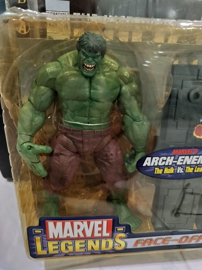 Marvel Legends Face Off - The Hulk Vs The Leader, Hobbies & Toys, Toys ...