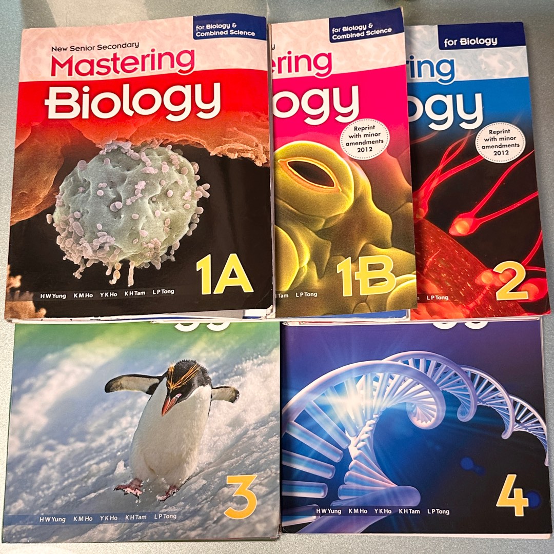 Mastering Biology 1A-4 中學教科書 多本小說 書 課外書 中文書 高小, 興趣及遊戲, 書本 & 文具, 教科書 ...