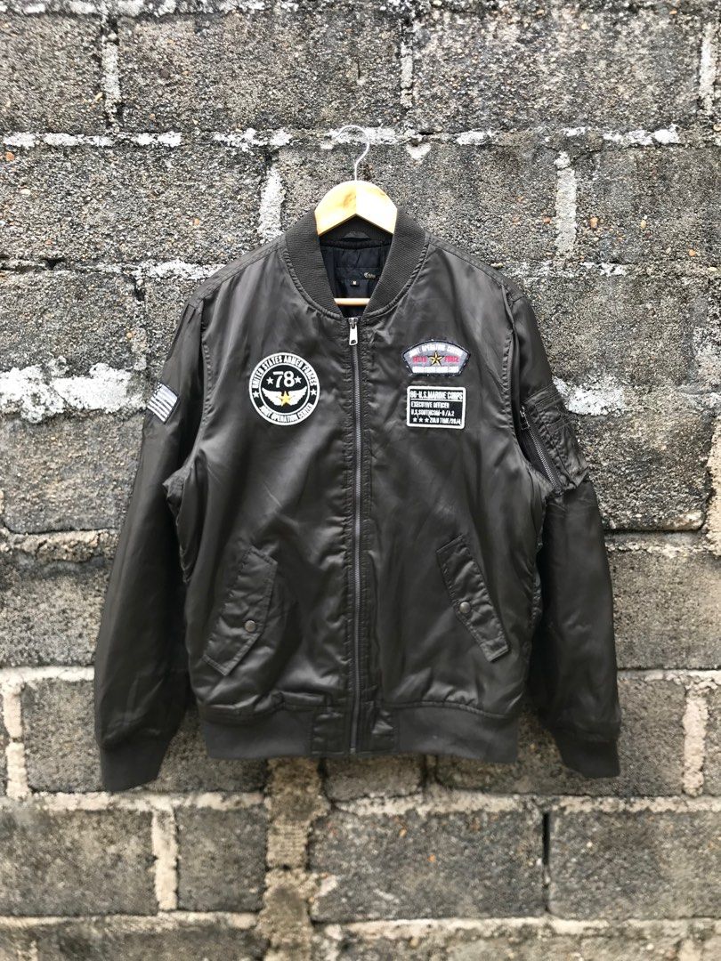 Military bomber jacket, Men's Fashion, Coats, Jackets and Outerwear on ...