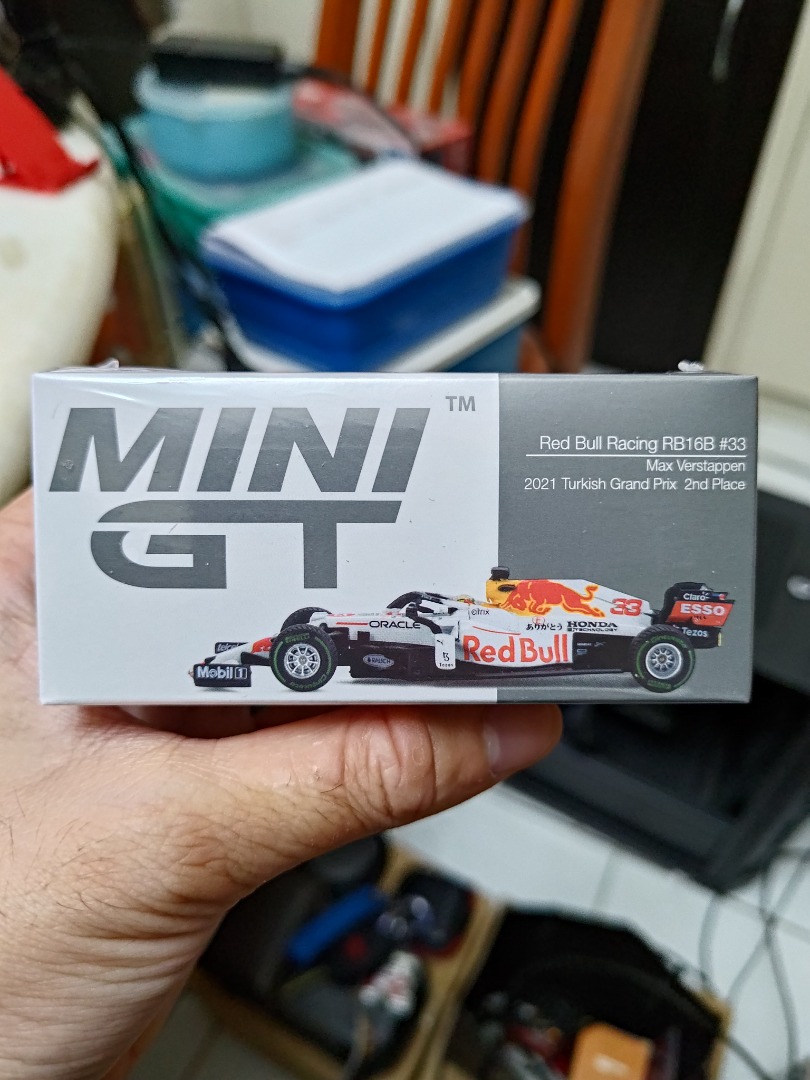 Mini GT Red Bull Racing RB16B #33 Max Verstappen 2021 Turkish Grand ...