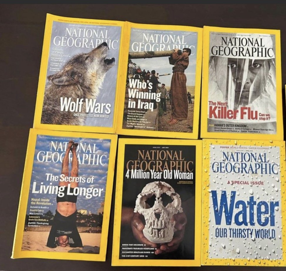 National Geographic (2005, 2006, 2010), Hobbies & Toys, Books ...