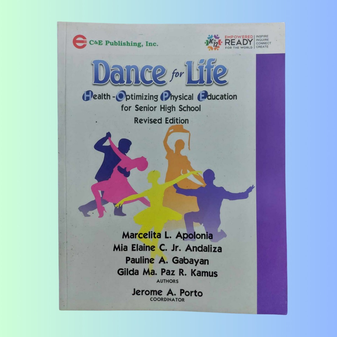 (NEW) Senior High School SHS book Dance for Life HOPE MAPE, Hobbies ...