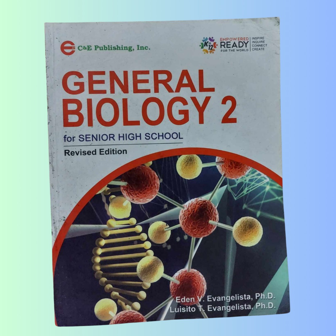(NEW) Senior High School SHS book General Biology 2 Revised Edition ...