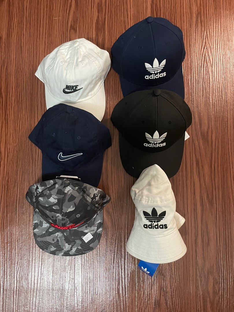 Nike and Adidas Caps/Bucket, Men's Fashion, Watches & Accessories, Cap ...