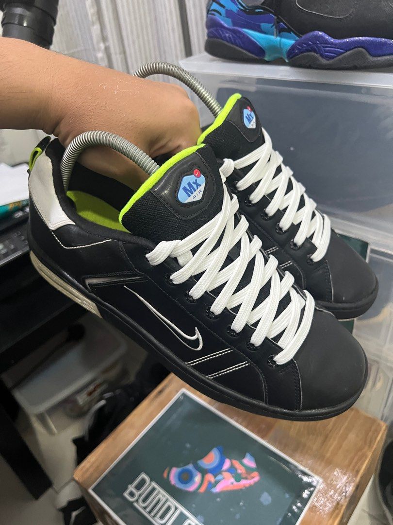 Nike MX Air Black White Neon 10UK, Men's Fashion, Footwear, Sneakers on ...