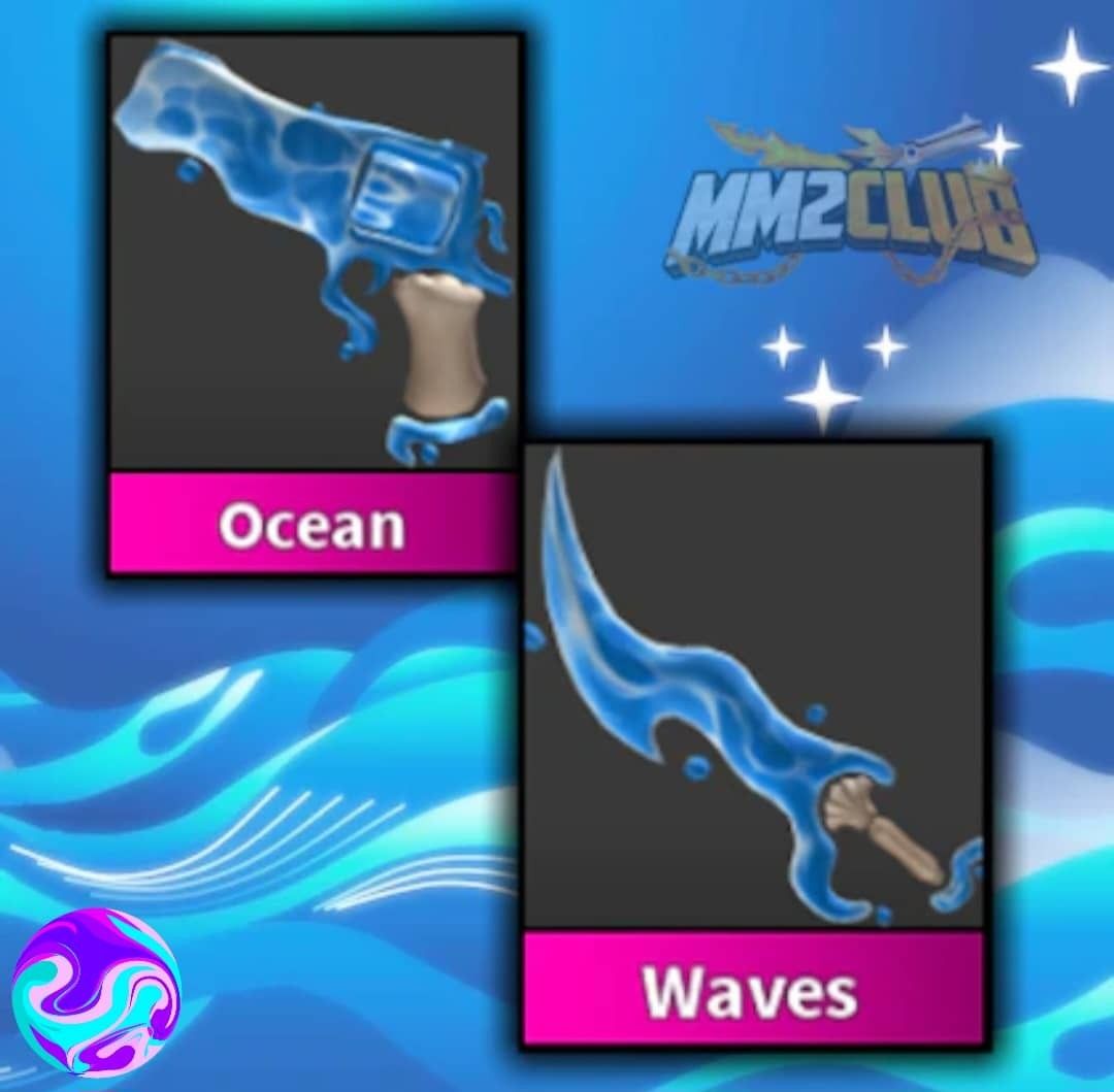 Ocean set Mm2 Murder Mystery 2, Video Gaming, Video Games, Others on ...