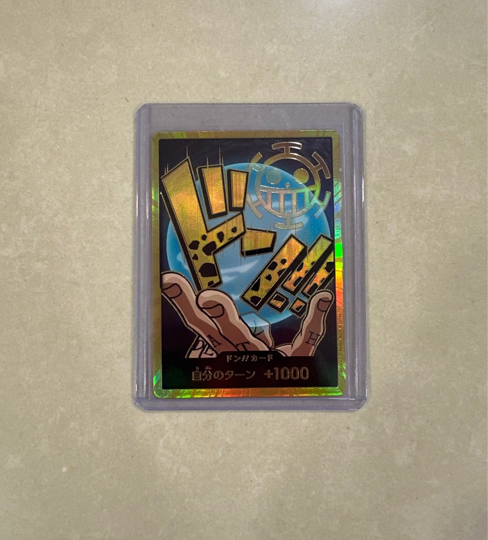 One Piece PRB01 Law Gold Don card, Hobbies & Toys, Toys & Games on ...