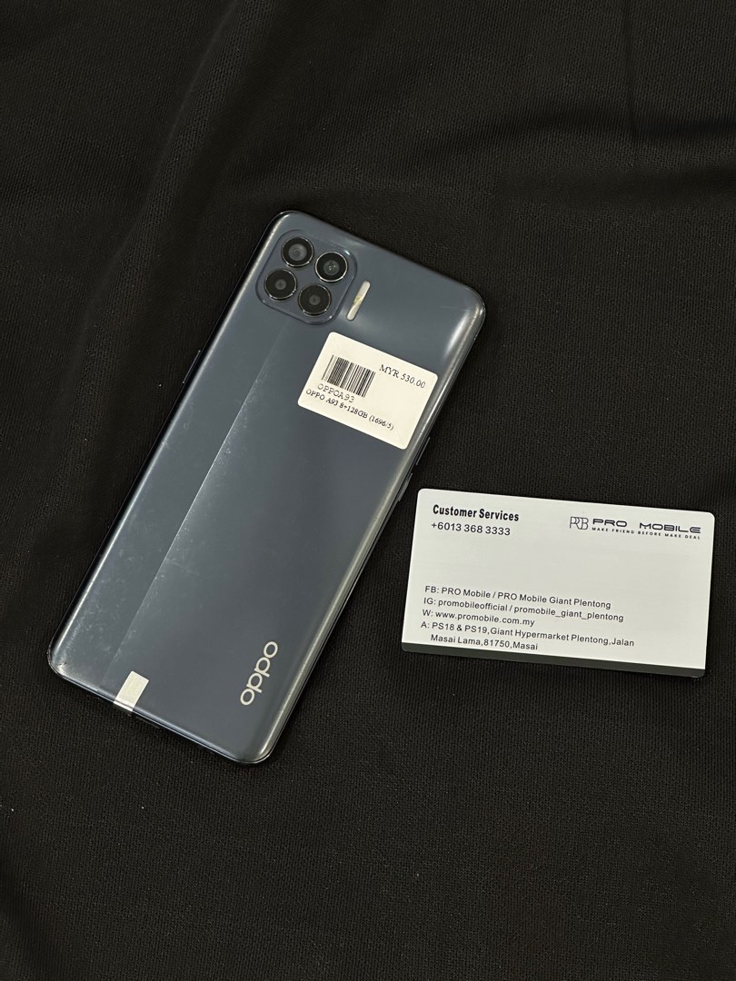 Oppo A93 Matte Black 128GB, Mobile Phones & Gadgets, Mobile Phones ...