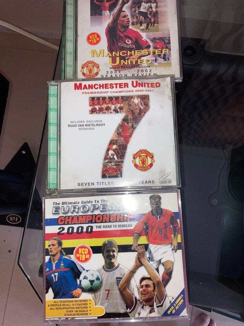 Original DVD VCD Manchester United Arsenal Wotld Cup David Beckham Euro ...