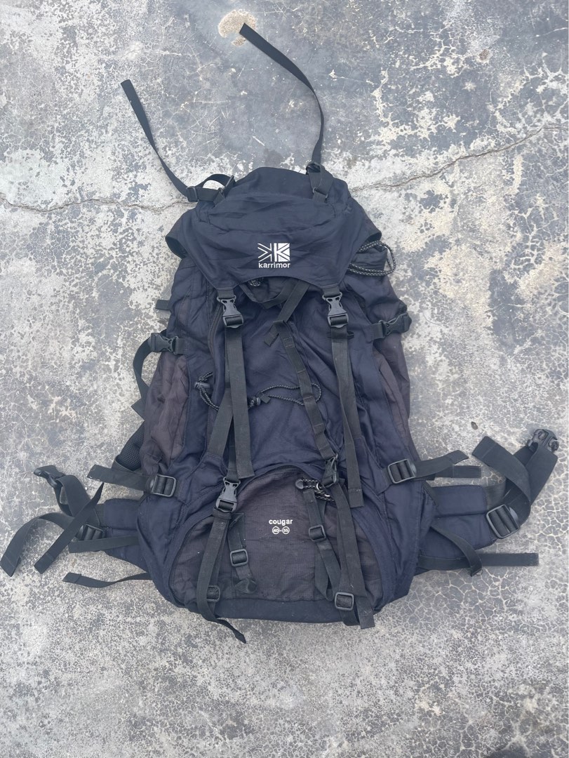 Original Karrimor Cougar 40-55L hiking bag, Men's Fashion, Bags, Backpacks on Carousell
