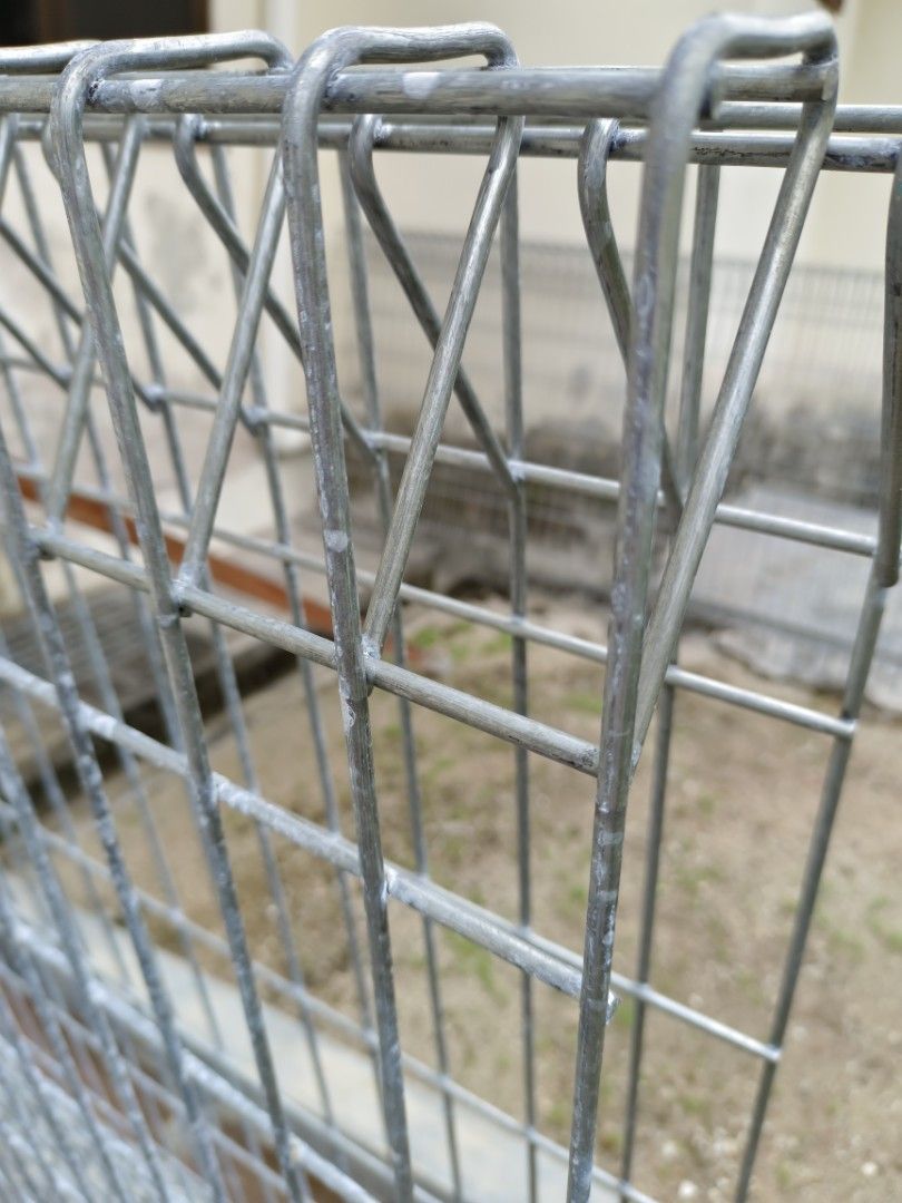 Pagar besi sekeping rm110, Furniture & Home Living, Outdoor Furniture ...