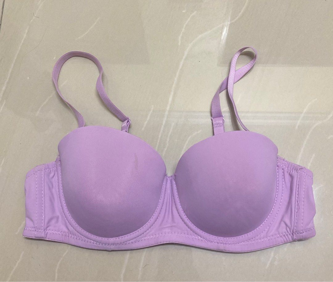 Pierre Cardin lilac bra B75/B34, Women's Fashion, New Undergarments & Loungewear on Carousell